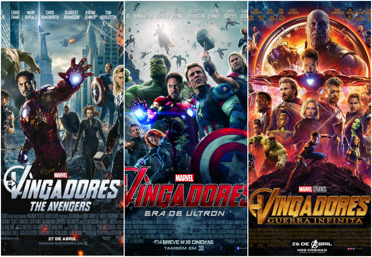 Relembre a saga dos Vingadores nos cinemas de Curitiba