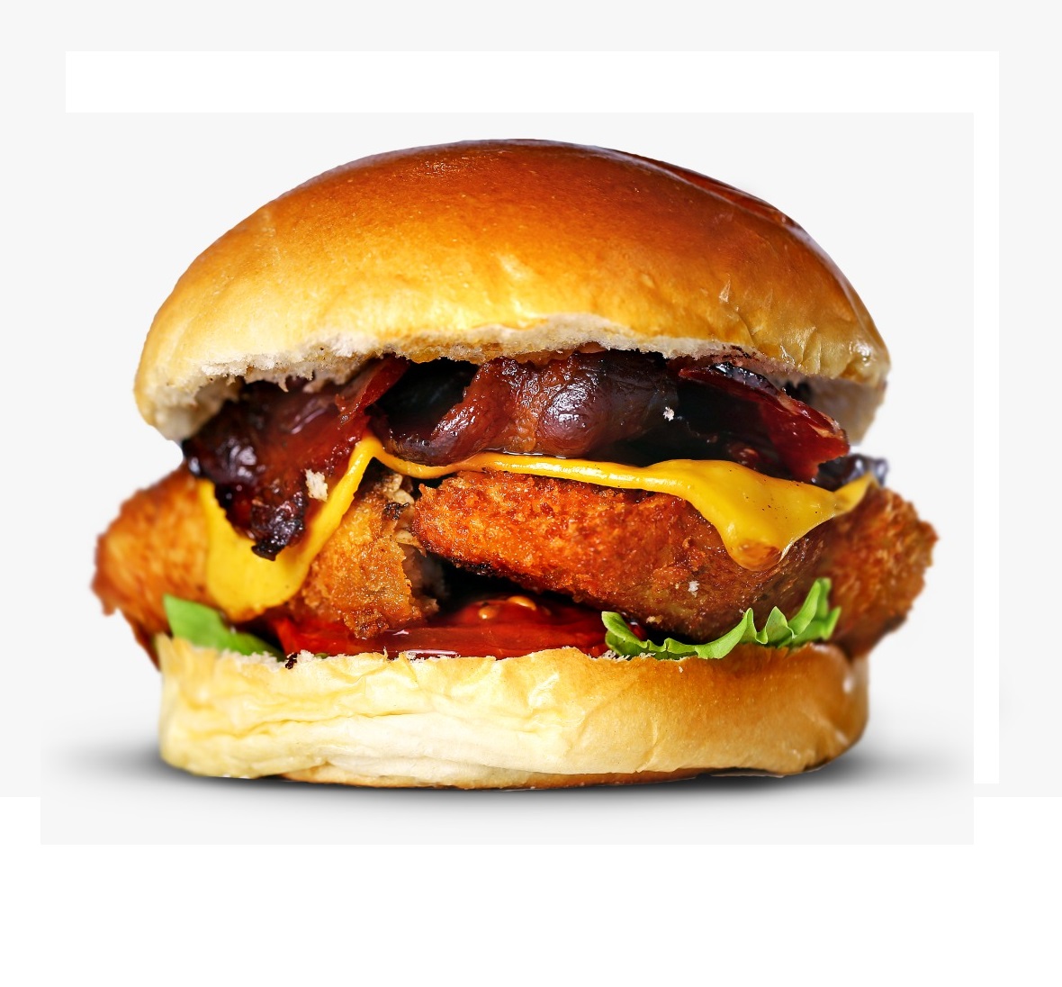 Selecionamos burgers sem carne vermelha para você receber em casa